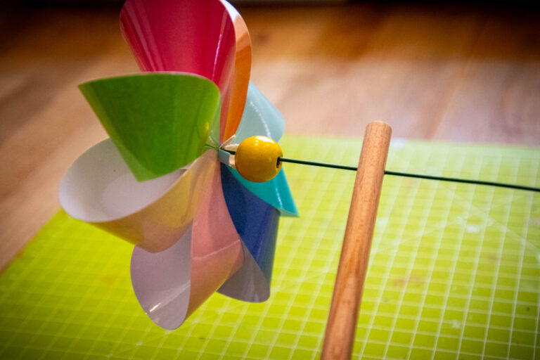 Bastelvorlage zum Windrad basteln | Unser Kreativblog