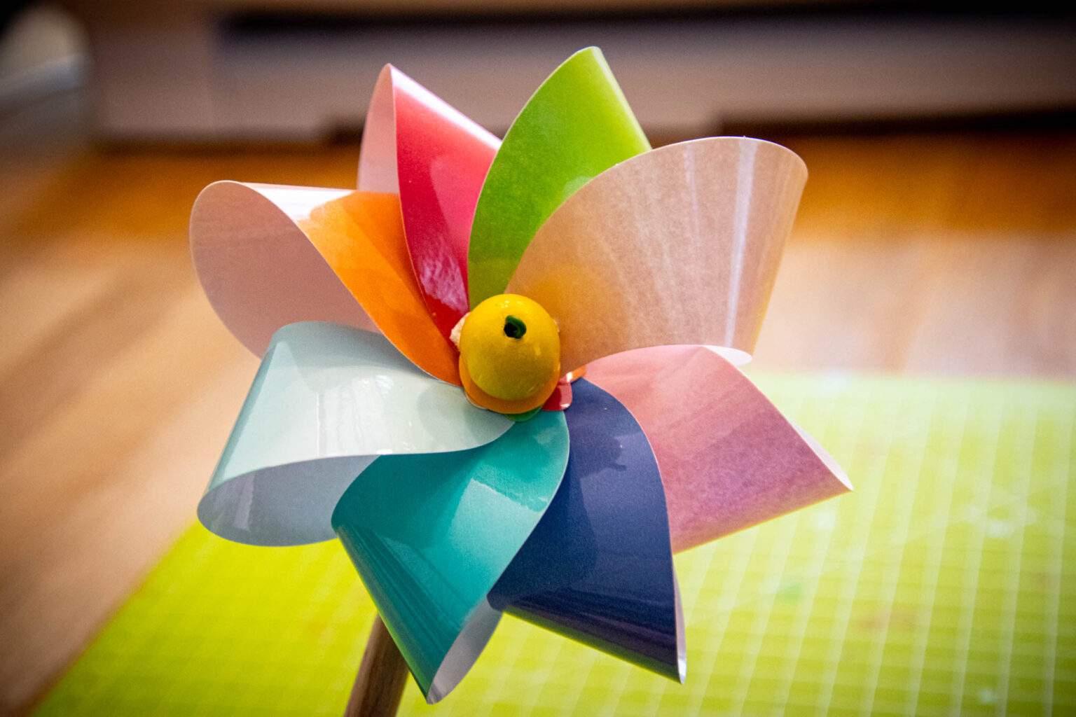 Bastelvorlage zum Windrad basteln | Unser Kreativblog